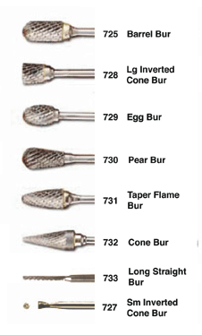 JBC and Company - Standard Carbide Burs